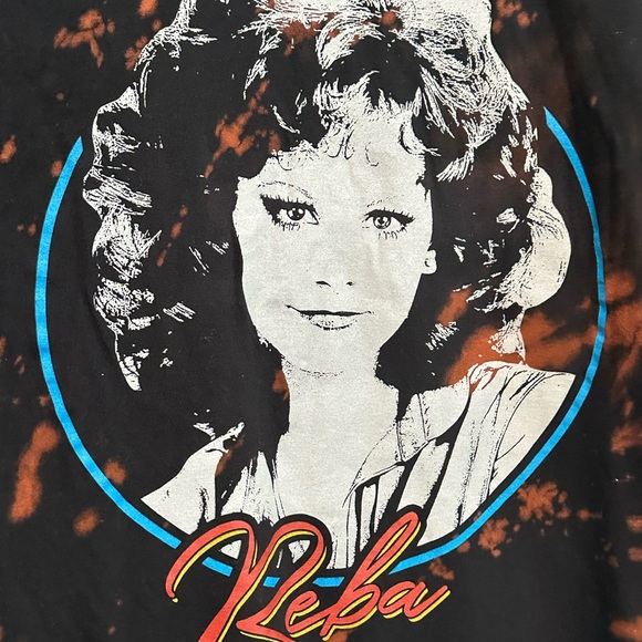 Reba | Shirts | Reba Shirt Custom Acid Wash | Poshmark